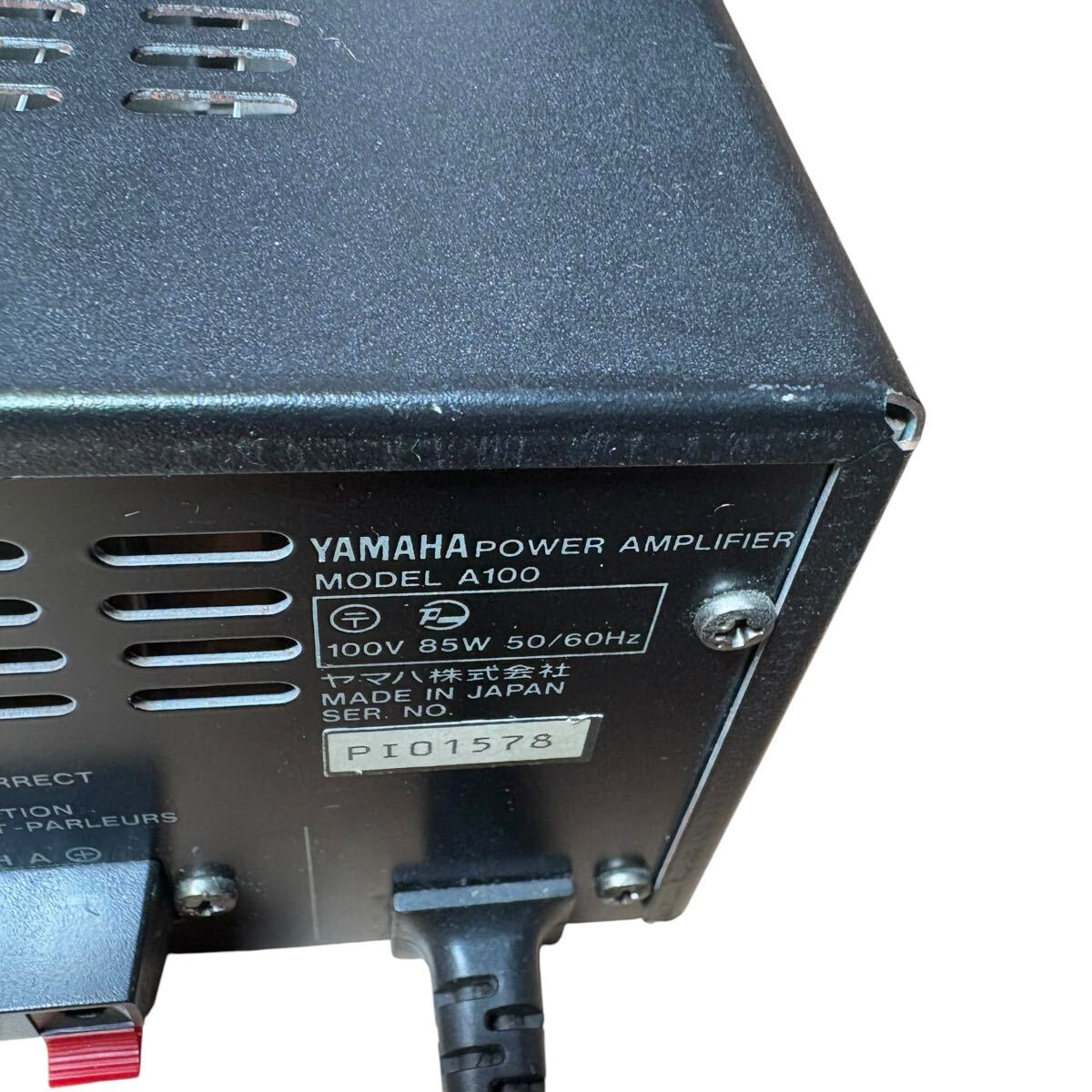 Yahoo!オークション - YAMAHA A100 パワーアンプ ヤマハ 音響機器 pa機...