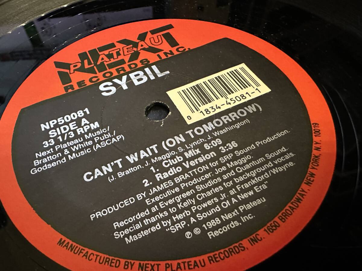 Yahoo!オークション - 12” Sybil / Can't Wait (On Tomorrow) / ヴォ...