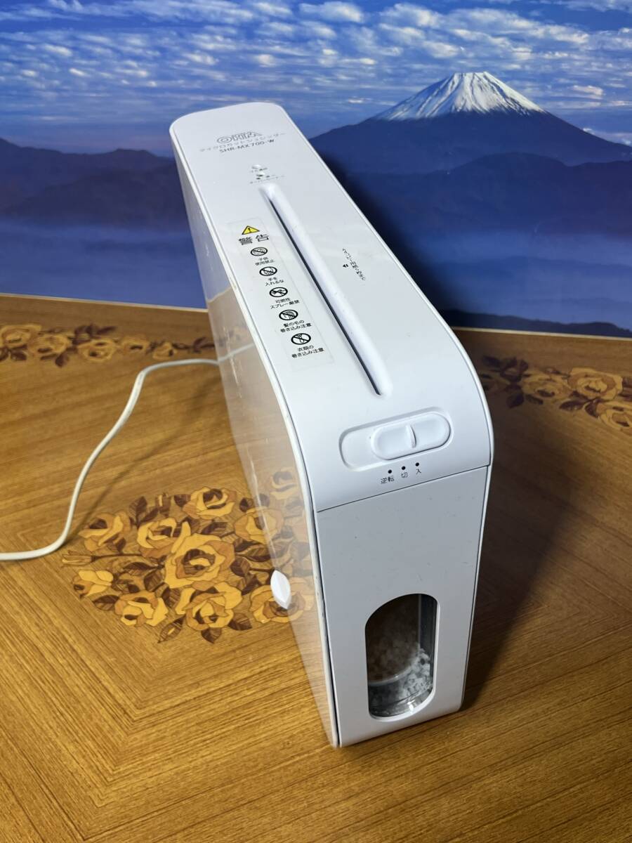 Yahoo!オークション - OHM オーム電機 スリムマイクロカットシュレッダ...