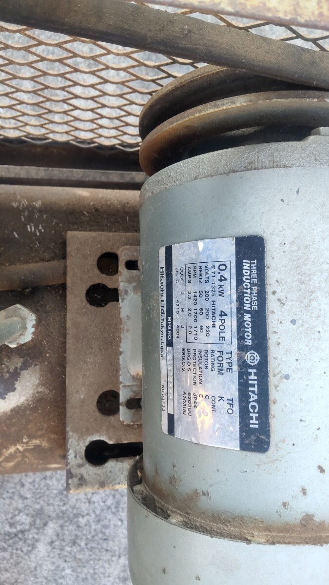 Yahoo!オークション - 日立 ベビコン 200V エアーコンプレッサー