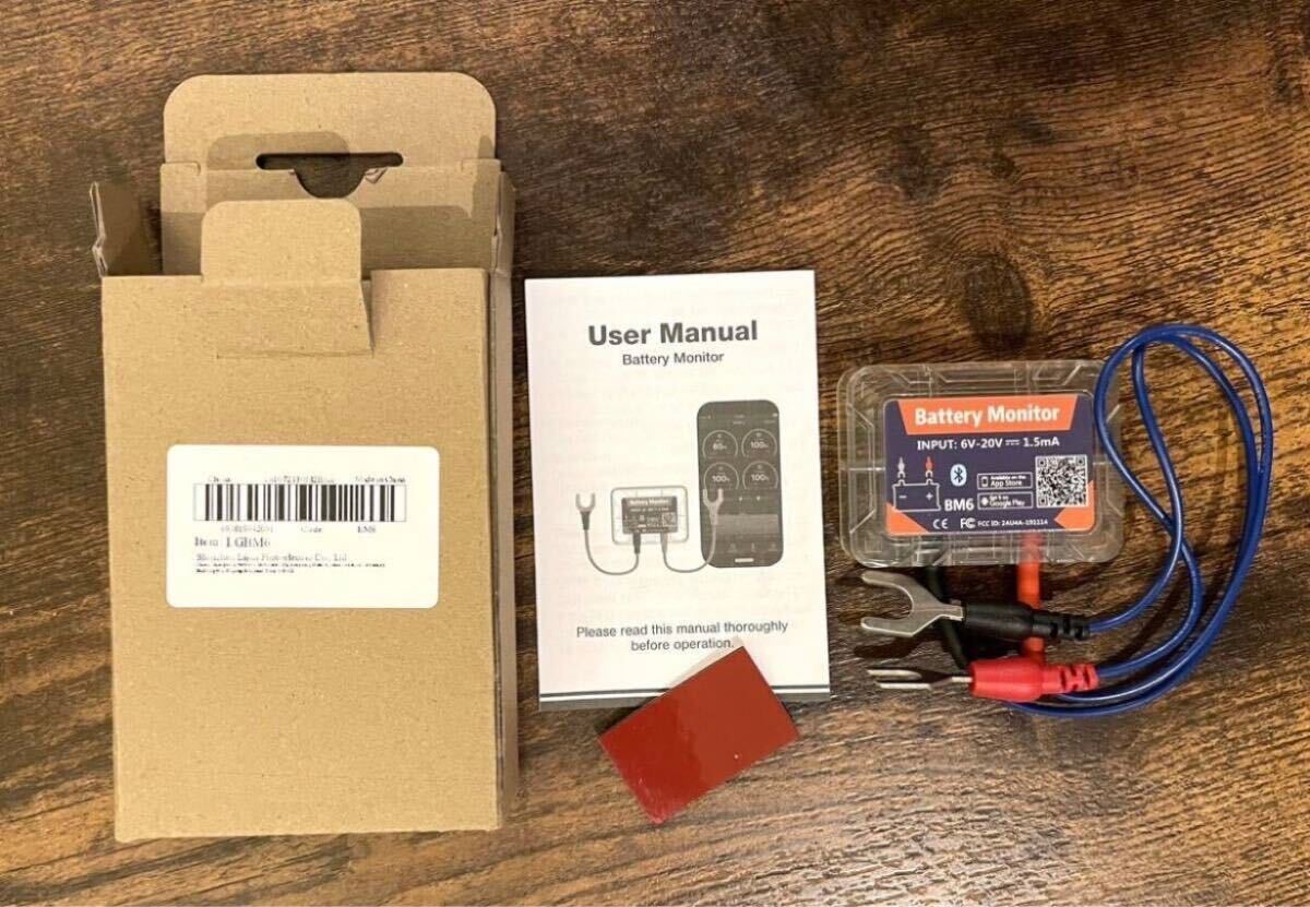 Yahoo!オークション - Bluetooth ワイヤレス バッテリーモニター BM6