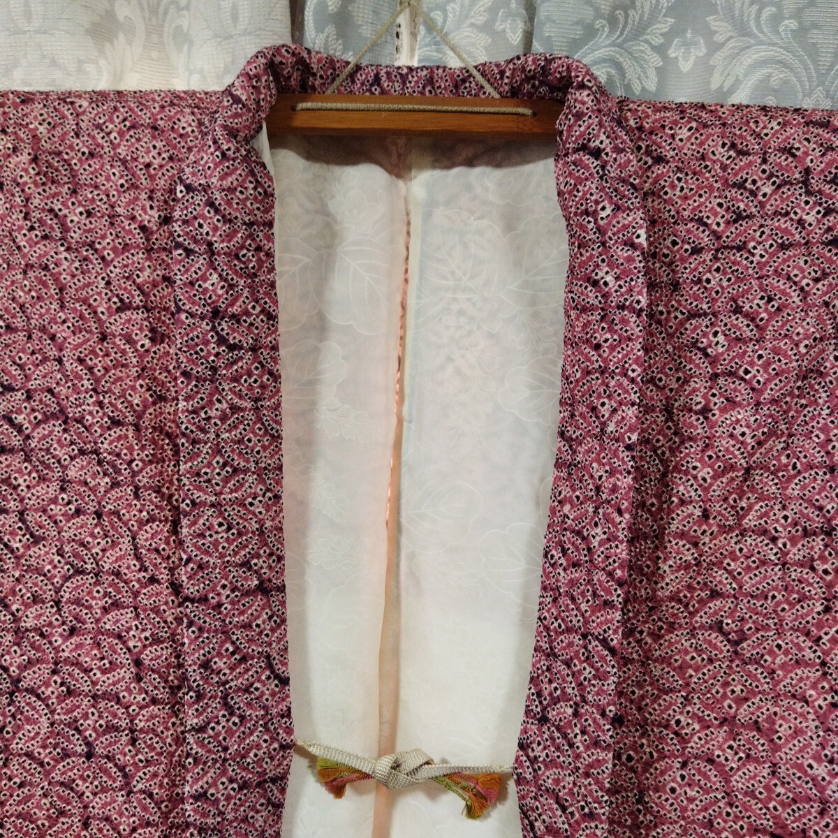 Yahoo!オークション - y-1026 正絹 絞り 羽織