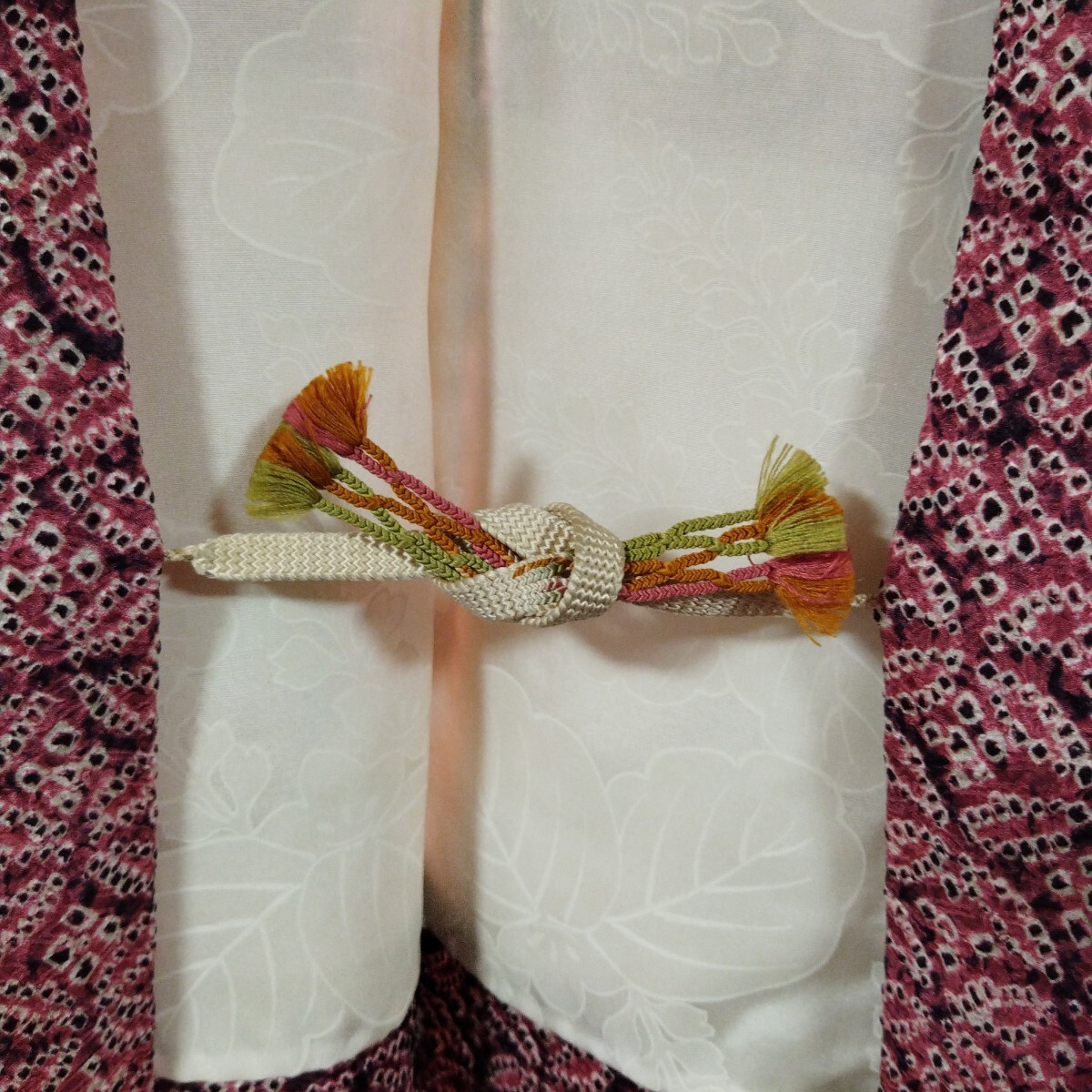 Yahoo!オークション - y-1026 正絹 絞り 羽織