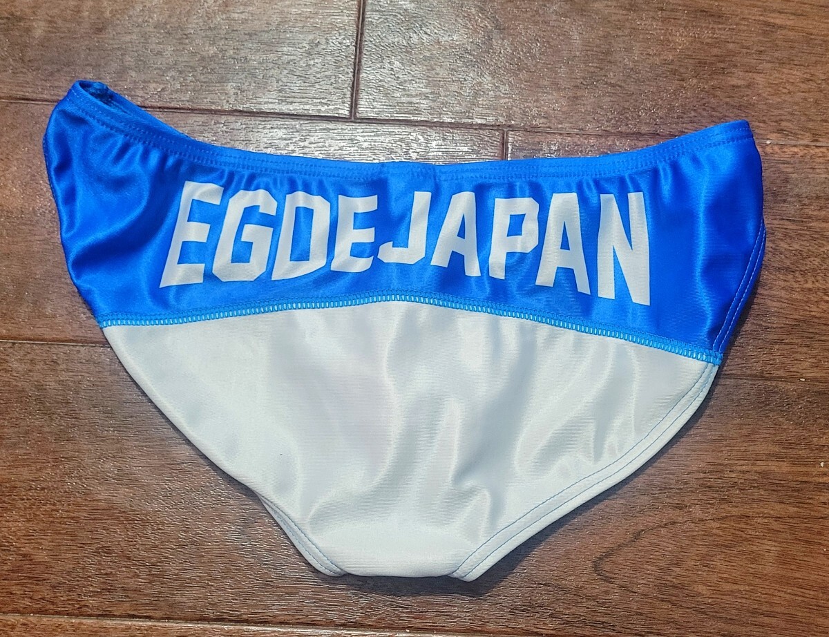 Yahoo!オークション - 競パン風ブリーフ ビキニ EGDE Sサイズ ブルー ...