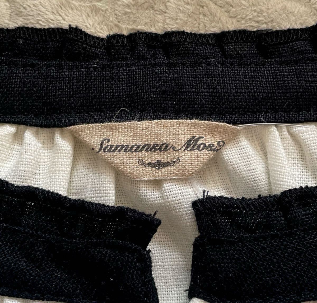 Yahoo!オークション - 未使用タグ付き SM2 麻100% ブラウス フリル オ...