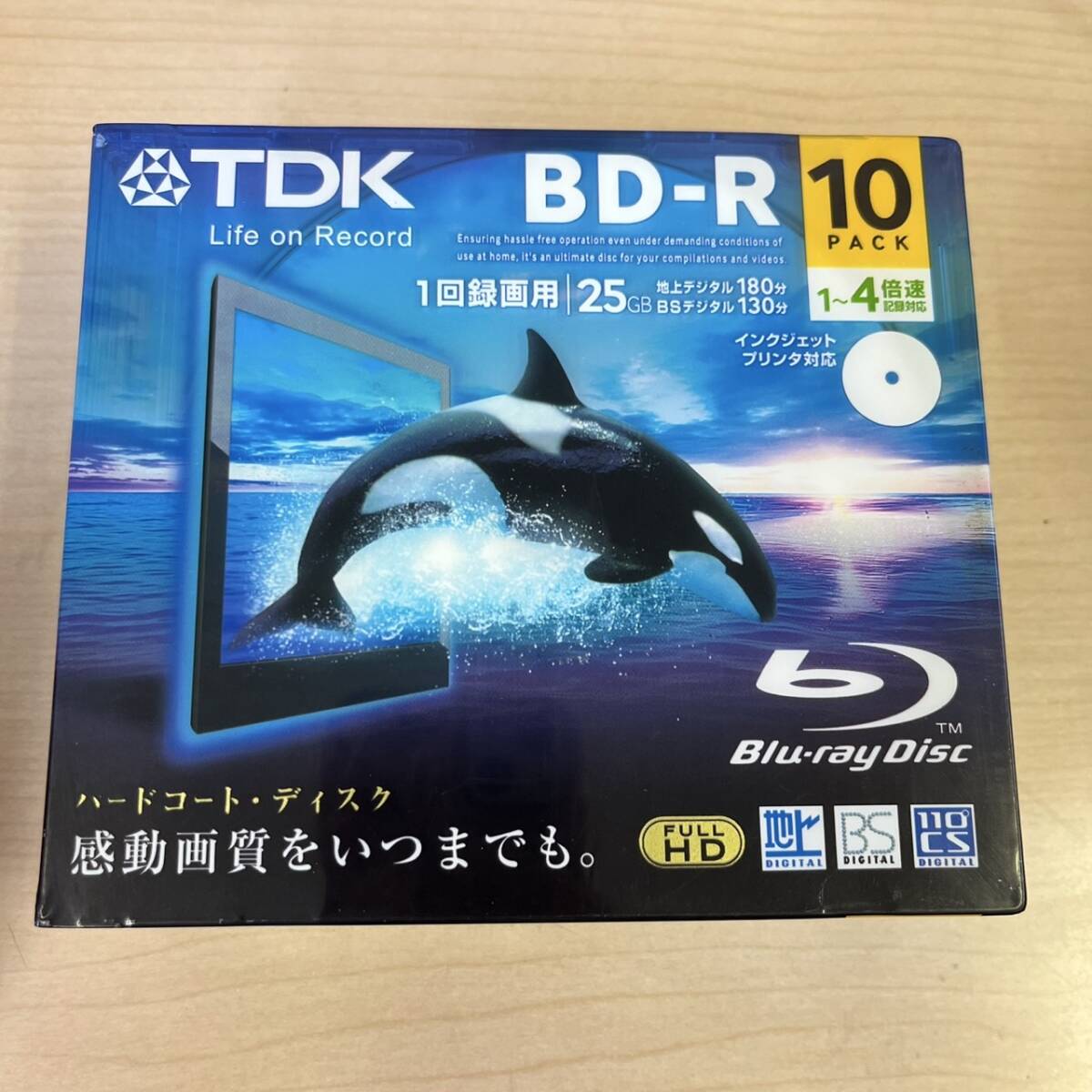 Yahoo!オークション - 【TG0119】未使用 TDK BD-R 10パック 25GB イン...