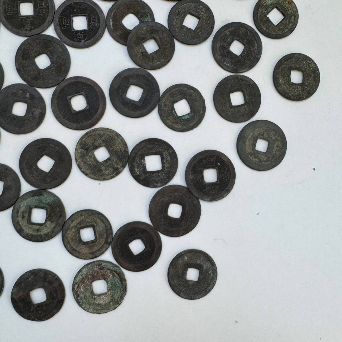 Yahoo!オークション - 【TS0223】穴銭 おまとめ 約238g アンティーク ...