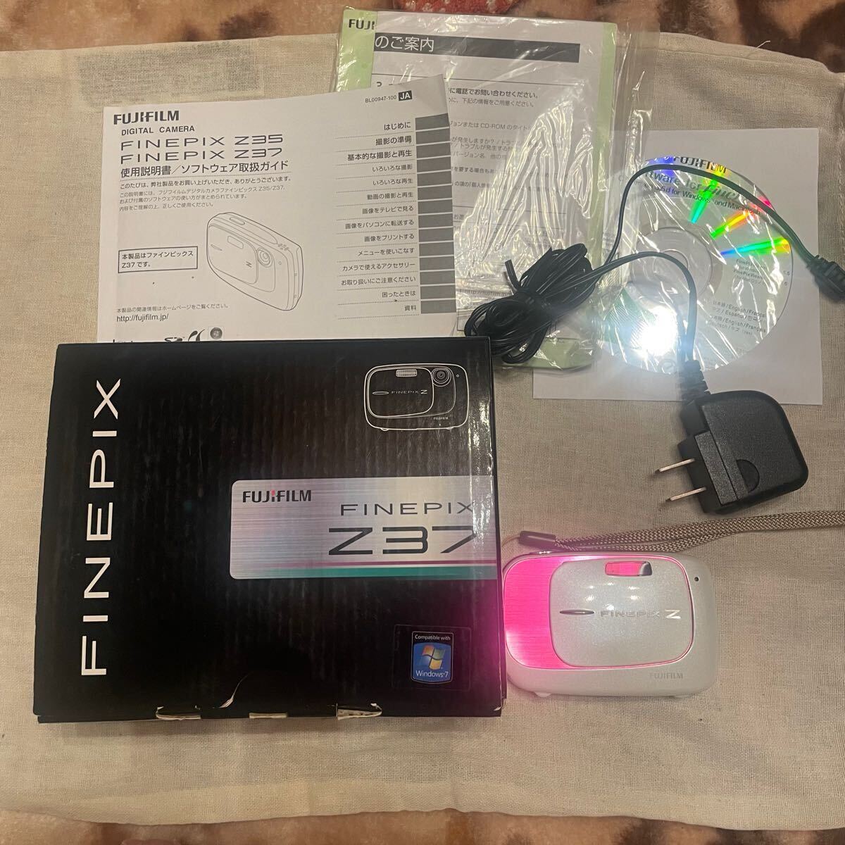 Yahoo!オークション - 瀧511 美品FUJIFILM 富士フィルム Finepix Z37 ...