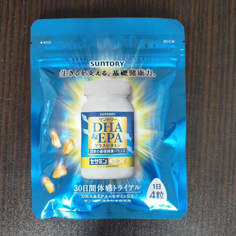 Yahoo!オークション - サントリーDHA＆EPA 120粒