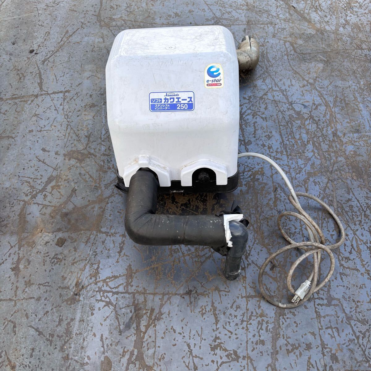 Yahoo!オークション - 通電確認 送料無料 川本ポンプ 浅井戸 NF2-250 2...