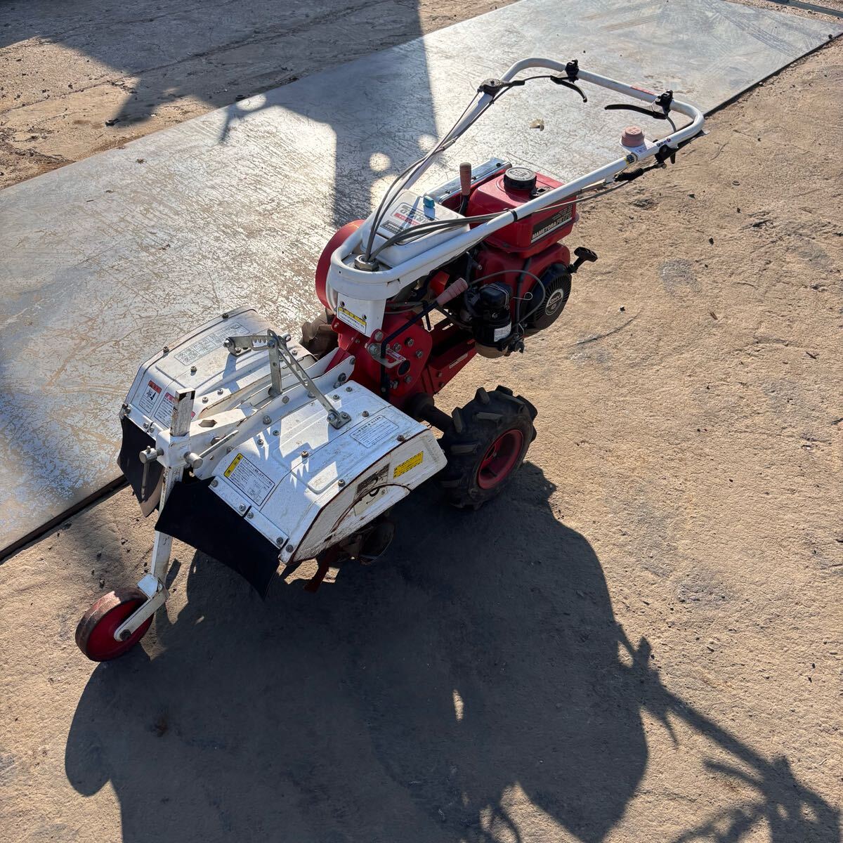 Yahoo!オークション - 格安 始動確認 MAMETORA マメトラ MRV3 耕運機 ...