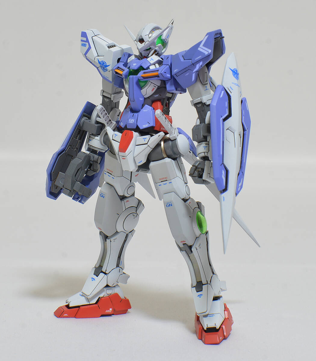 Yahoo!オークション - HG GNアームズ ガンダムエクシア改修塗装完成品