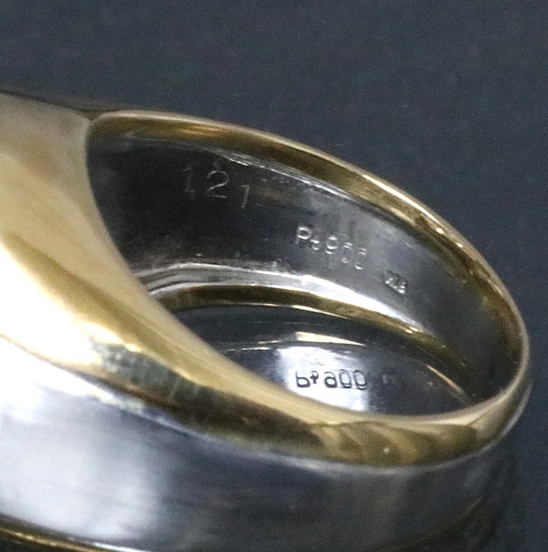 Yahoo!オークション - 銀座店 1.21ct ダイヤ リング 馬モチーフ バゲッ...