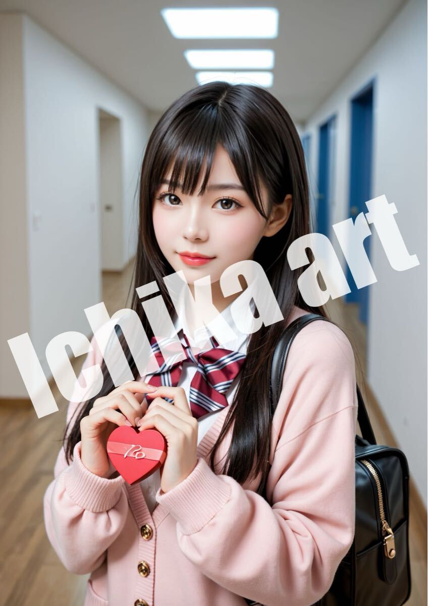 Yahoo!オークション - NA10 【高画質 A4 ポスター】美女 AI イラスト ...