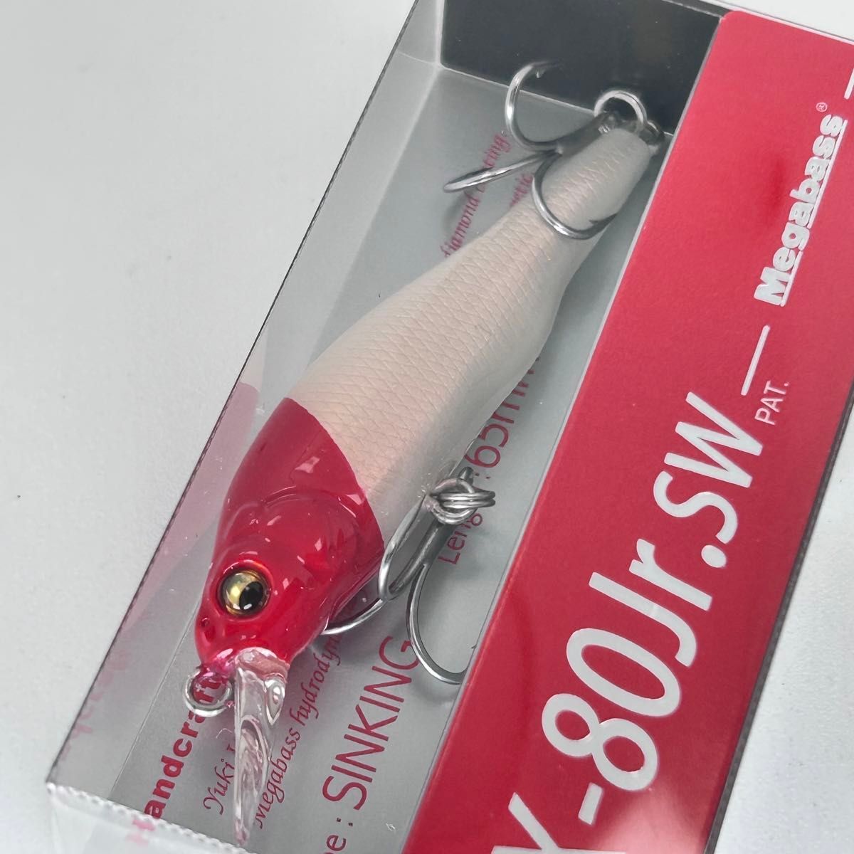Yahoo!オークション - メガバス X-80Jr SW 2個セット 未開封 PM RED HE...