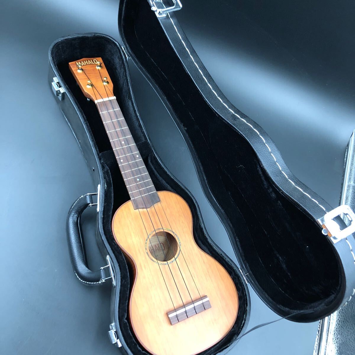 Yahoo!オークション - 【美品】MAHALO マハロウクレレ UK-LTD2ハード...