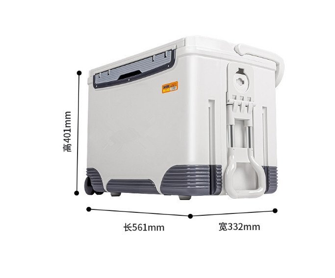 日本代購代標第一品牌【樂淘letao】－海釣り箱磯釣り保温箱天窓付増酸素保冷釣箱活エビ箱釣り36L