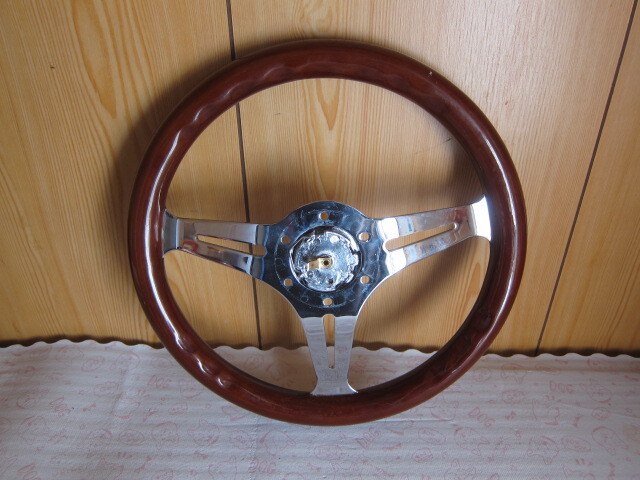 Yahoo!オークション - (A63) ウッドステアリング 33φ