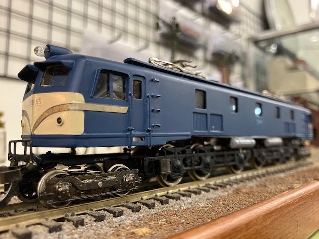 Yahoo!オークション - 【KT・AC】HOゲージ「EF58 155 上越型ブルー」鉄...