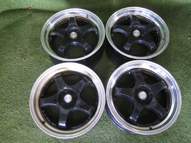 Yahoo!オークション - (B98) 17in 【アルミ ステルスレーシング F/17in...