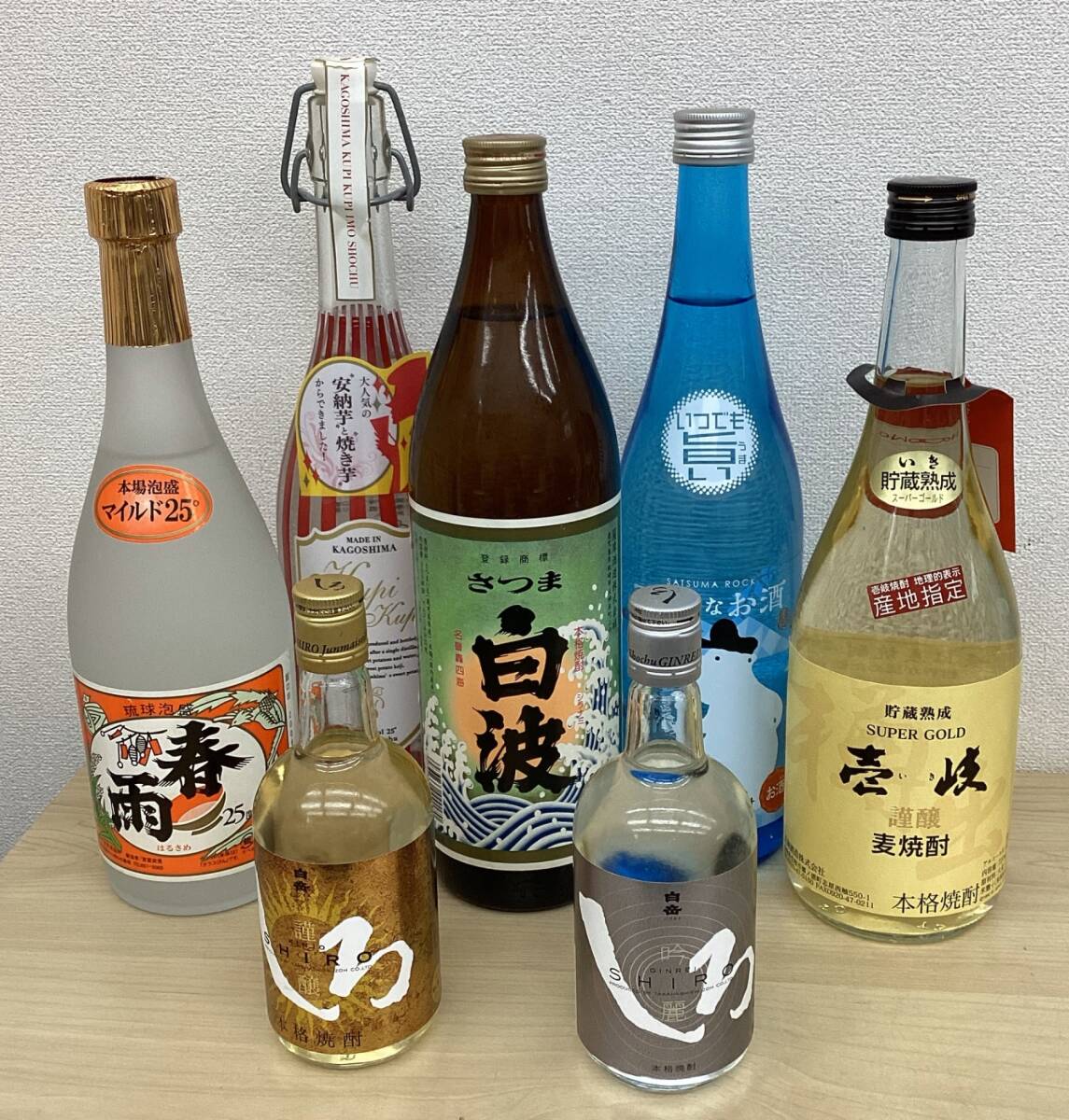 Yahoo!オークション - 焼酎 泡盛 まとめ売り 白波 900ml /白熊 720ml/...
