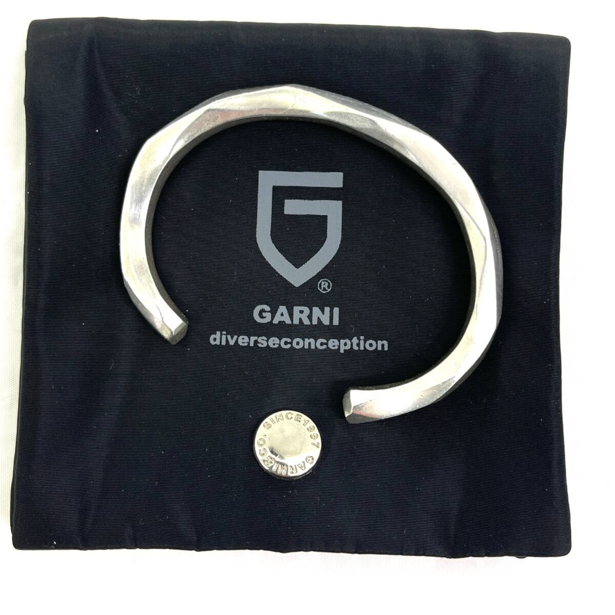 Yahoo!オークション - GARNI SILVER バングル 48.15g Sterling Silver ...