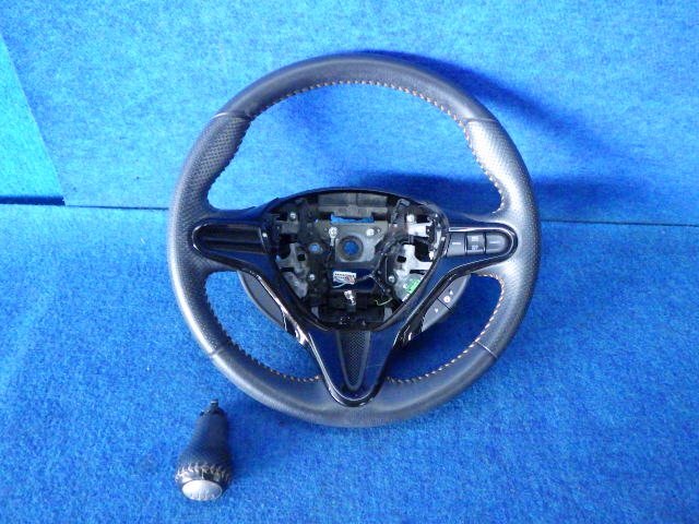 Yahoo!オークション - フィット RS GP4 ステアリング ハンドル シフト...