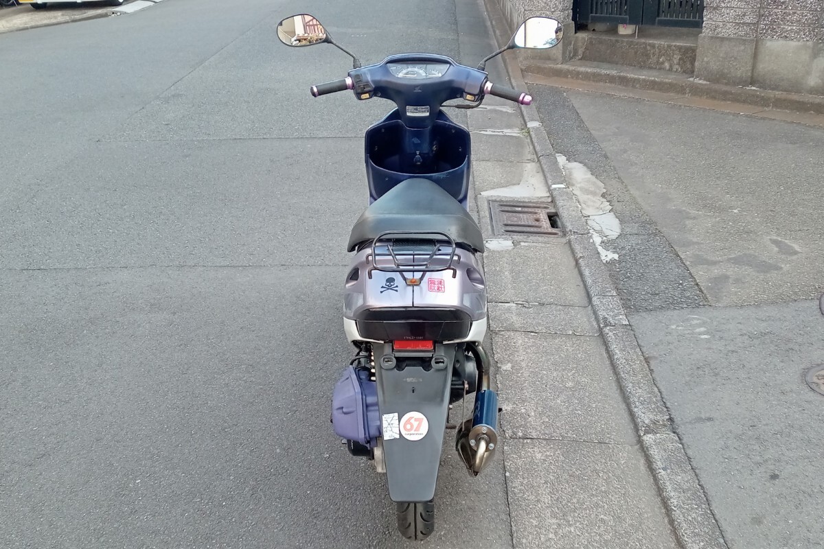 Yahoo!オークション - HONDA SUPER DIO AF27 希少カラー チャンバーやC...