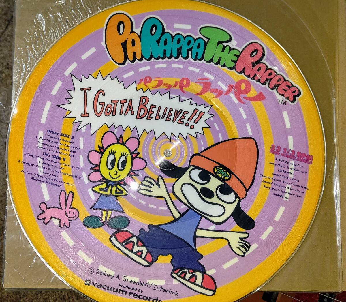 Yahoo!オークション - PaRappa The Rapper パラッパラッパー ピクチャ...