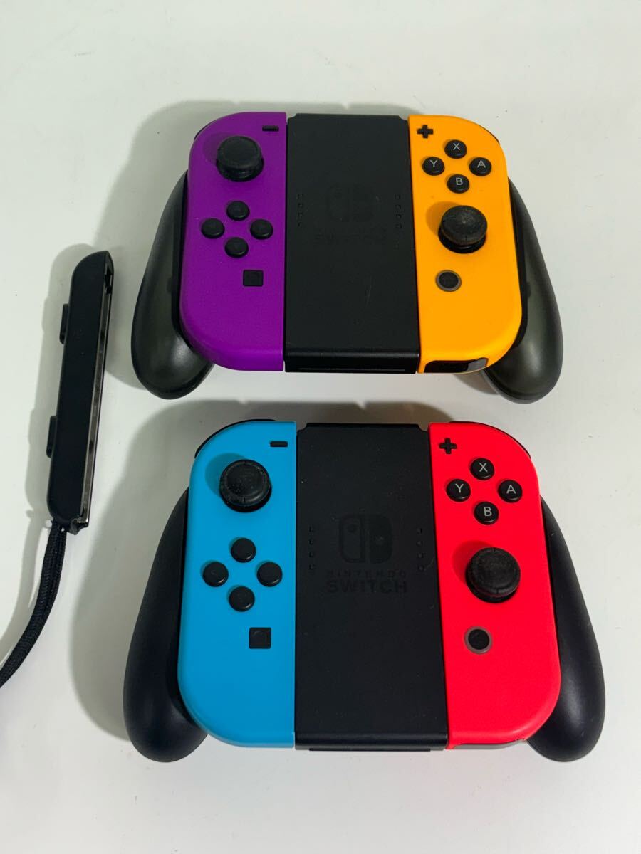 ML13262-4 1円〜現状品 Nintendo Switch ジョイコン 2点まとめ HAC-A-JCR-C3/C2 コントローラー ...