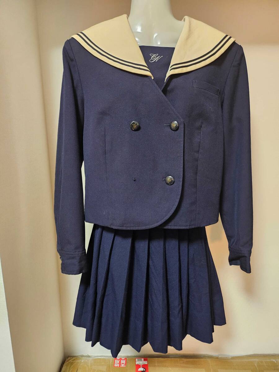 セーラー服 女子制服 コスプレ 千葉日本大学第一中学 冬服上下 セーラー服 女子制服 コスプレ 千葉日本大学第一中学 冬服上下
