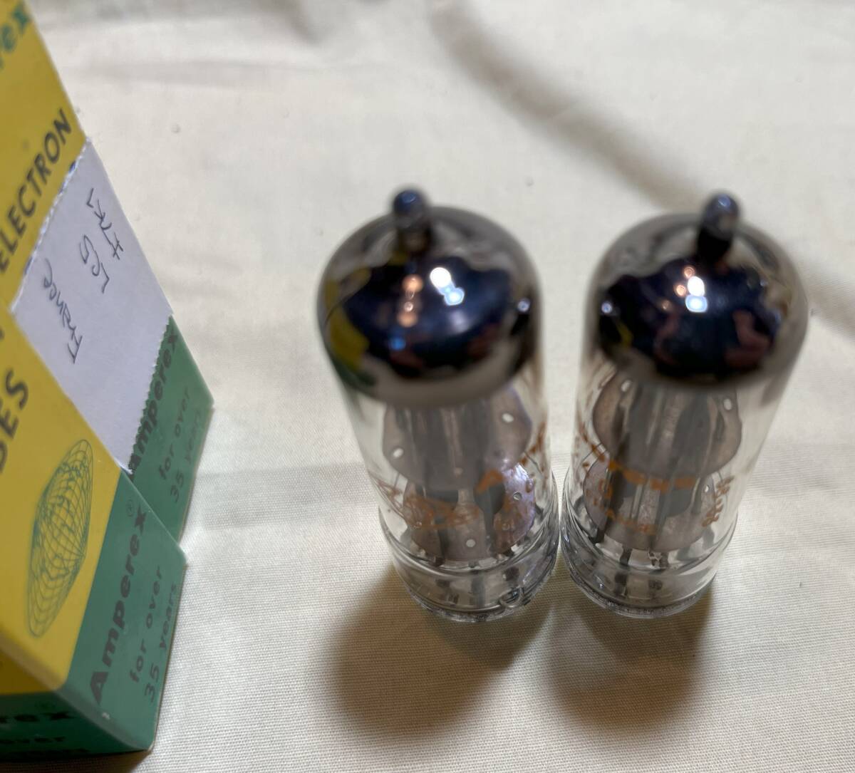 Yahoo!オークション - AMPEREX ECC40 新品同様～未使用元箱入り2本セッ...