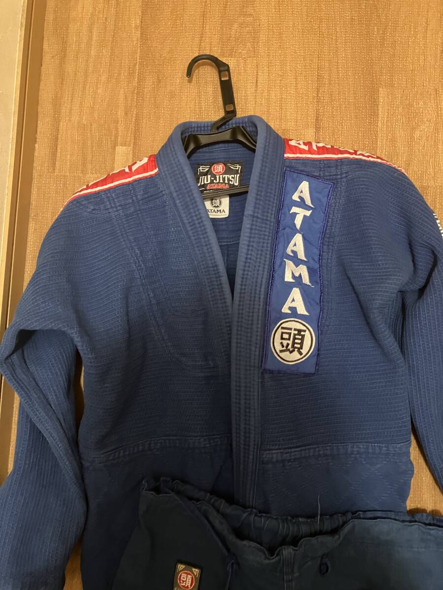 Yahoo!オークション - 柔術着ATAMA 頭 サイズA2 古着