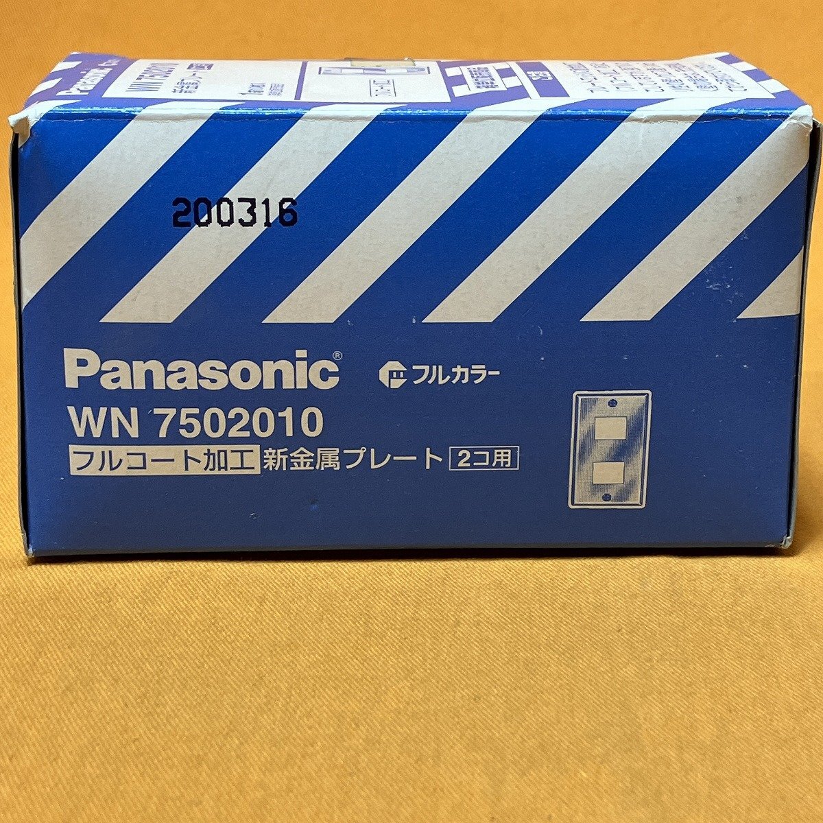 Yahoo!オークション - 新金属プレート (12個入) パナソニック WN7502 ...