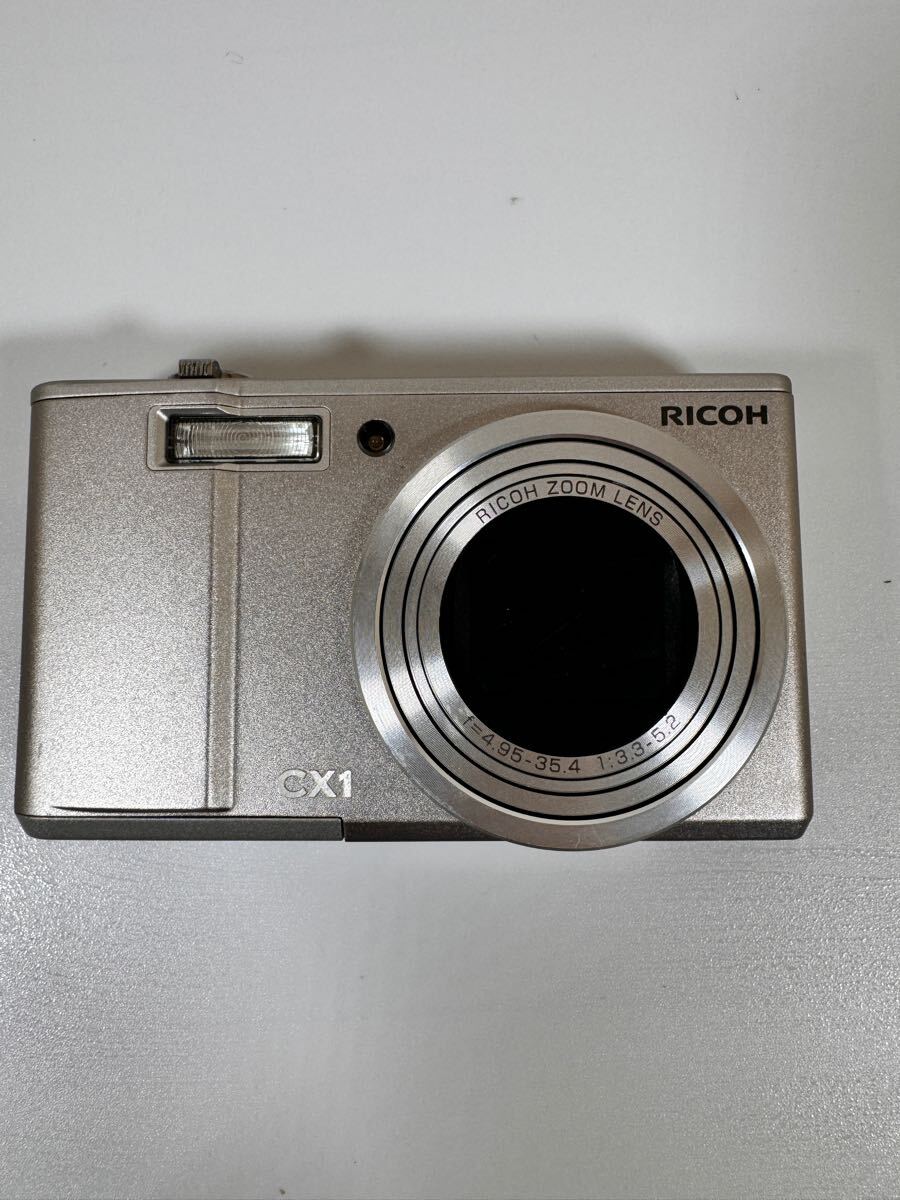 Yahoo!オークション - RICOH リコー CX1 シルバー デジタルカメラ デジ...