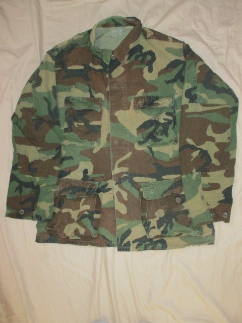 Yahoo!オークション - #3583 米軍MC BDUジャケット M-ロング コットン1...