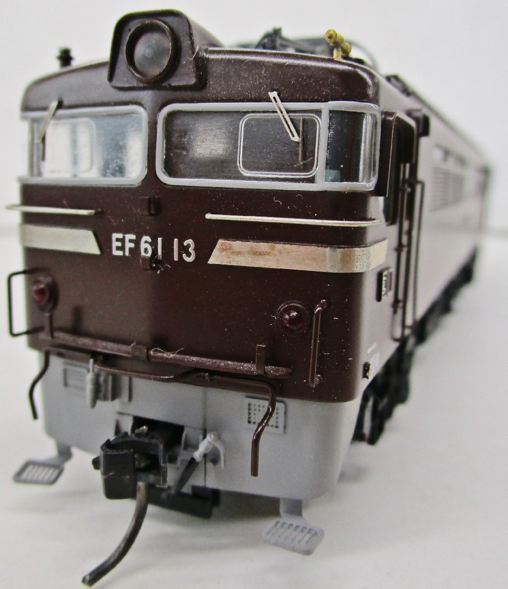 Yahoo!オークション - 天賞堂 536 電気機関車 EF61 茶色塗装【ジャンク...