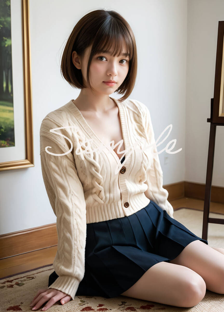 Yahoo!オークション - 【1点物 高画質 A4 ポスター】キュート 美人 モ...