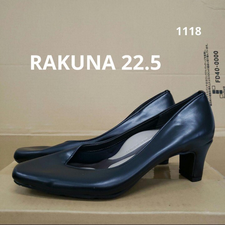 Yahoo!オークション - RAKUNA 整体パンプス 22.5cm
