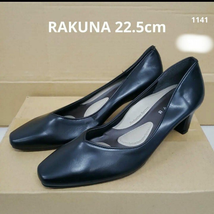 Yahoo!オークション - RAKUNA 整体パンプス 22.5cm