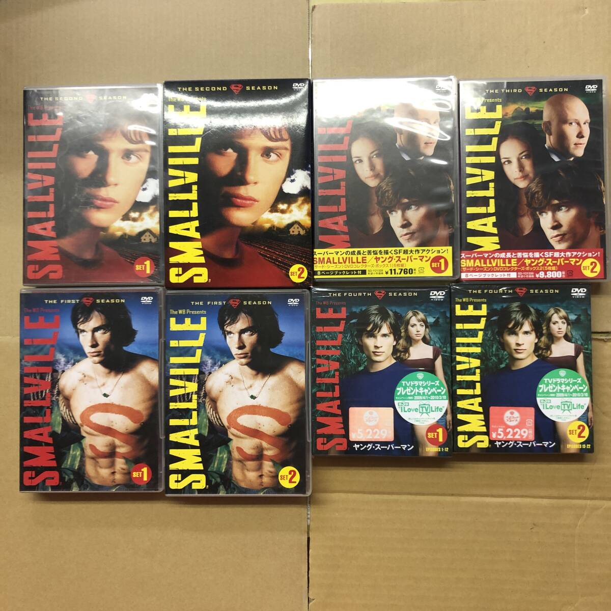 Yahoo!オークション - SMALLVILLE / ヤング・スーパーマン まとめて ...
