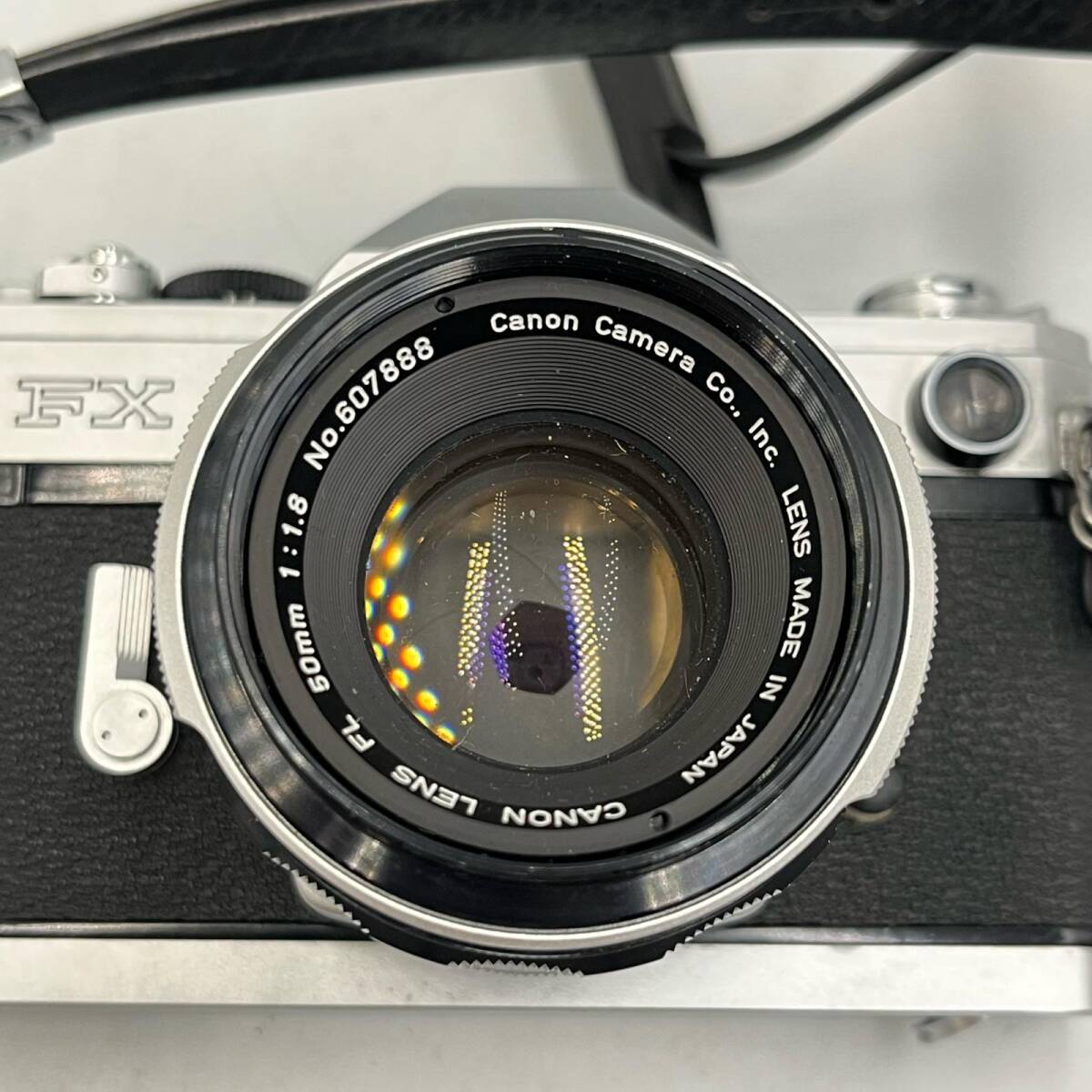 Yahoo!オークション - C939 Canon キャノン FX フィルムカメラ 一眼レ...