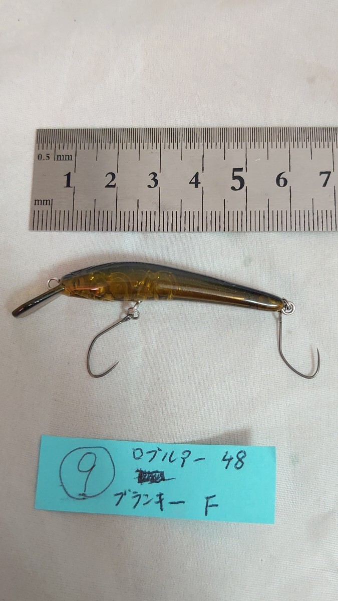 Yahoo!オークション - ⑨ ロブルアー ブランキー 48F 管釣 ミノー