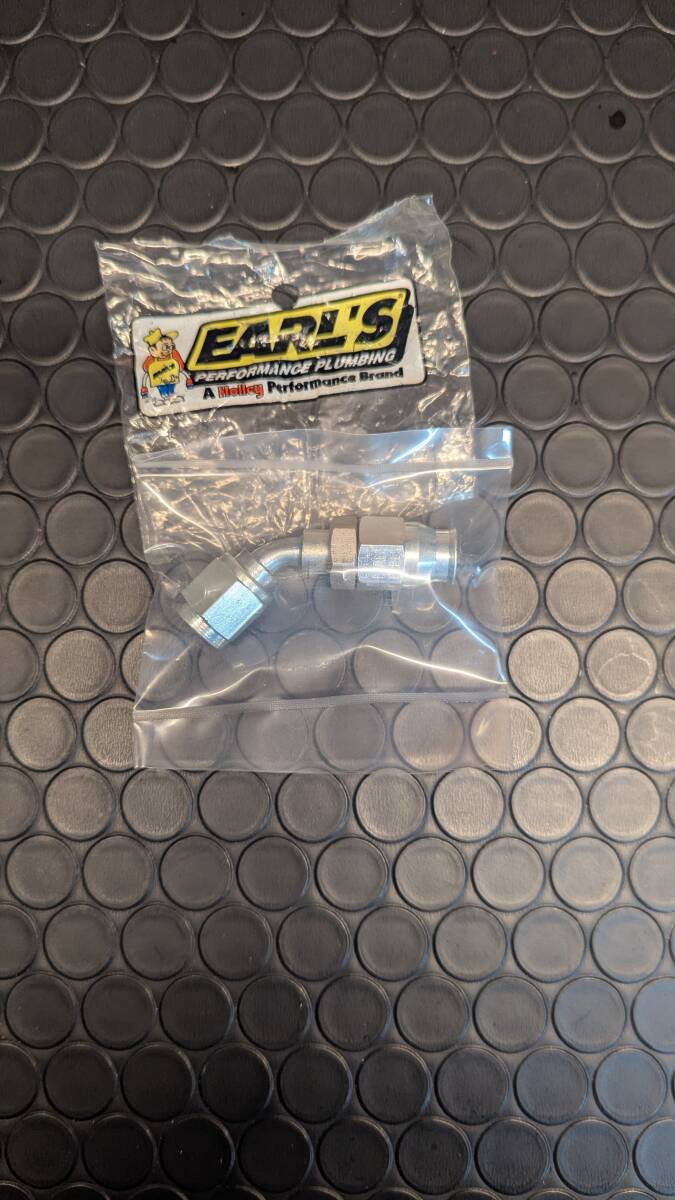 Yahoo!オークション - 即納 EARL'S アールズ ホースエンド AN4 45°ベ...