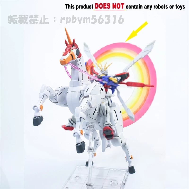 EffectWings/EW 1/144 機動武闘伝Gガンダム ゴッドガンダム 未組立 風雲再起 HG RG プラモデル for マスターガンダム TOY031(キャラクター)｜売買された ...