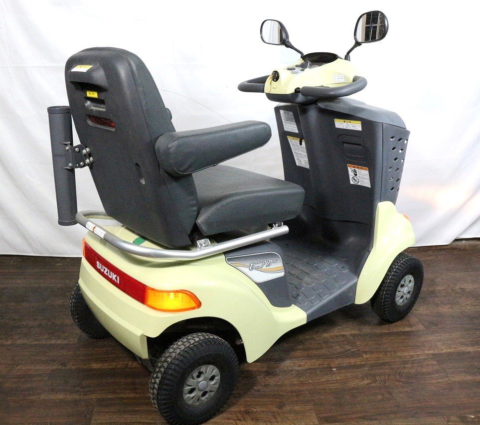 ト長 長野県中野市 直接引き取り限定 SUZUKI スズキ セニアカー ET4D7 電動 充電式 説明書付き 連続走行距離33km シニアカー IC860IOC56(電動車)｜売買された ...
