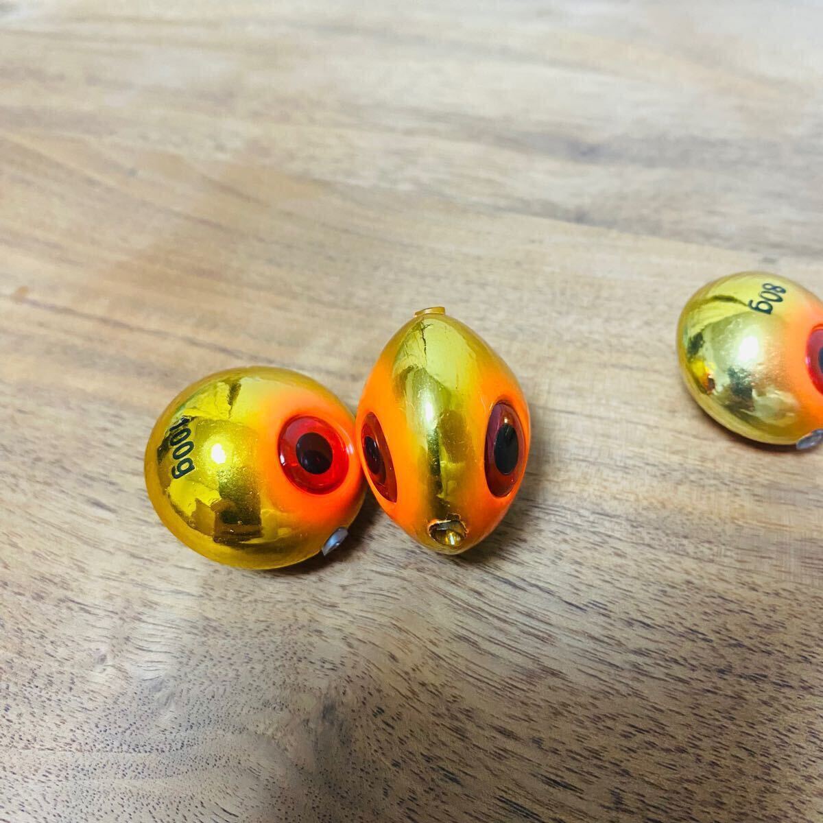 Yahoo!オークション - 80g 80g 120g 3個 セット タイラバ めっき メタ...