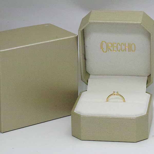 Yahoo!オークション - オレッキオ ダイヤモンド 0.21ct 0.15ct 18金イ...