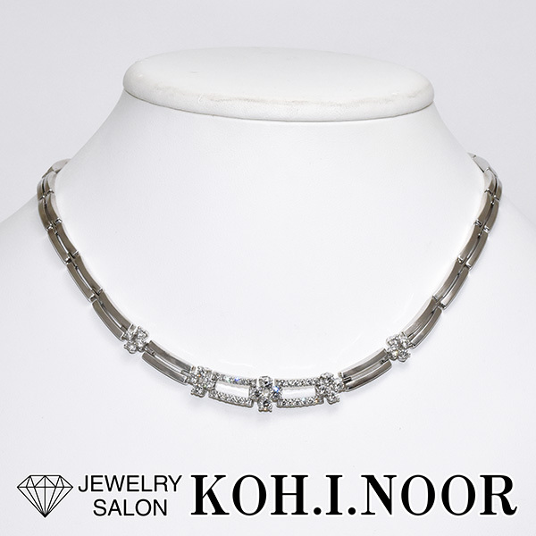 Yahoo!オークション - ジュネ ダイヤモンド 1.98ct 18金ホワイトゴール...