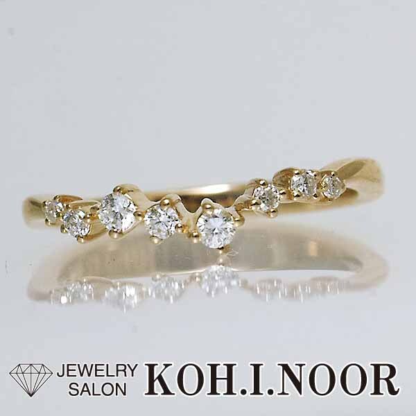 Yahoo!オークション - ヴァンドーム ダイヤモンド 0.13ct 18金ピンクゴ...